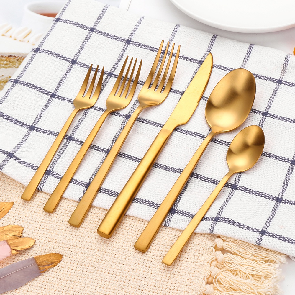 Classic stainless steel tableware set