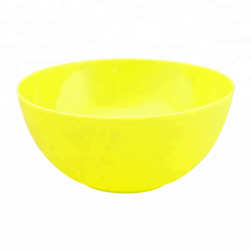Food grade colorful PP round plastic bowl