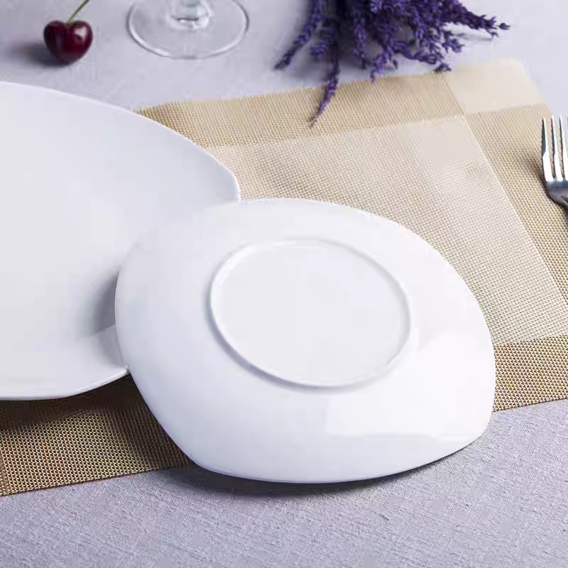 Japanese elegant square ceramic plate