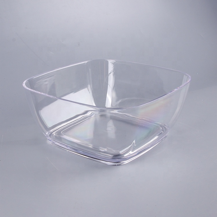 The latest square small acrylic bowl